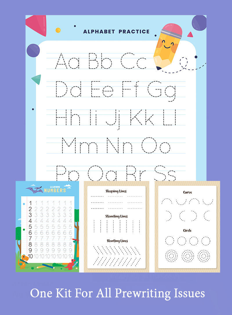 Penmanship : The Art Of Prewriting (2 to 8 Years) English - ZustKids